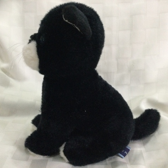 River Blue | Toys | River Blue Cat Plush Blue Eyes Stuffed Animal Black ...